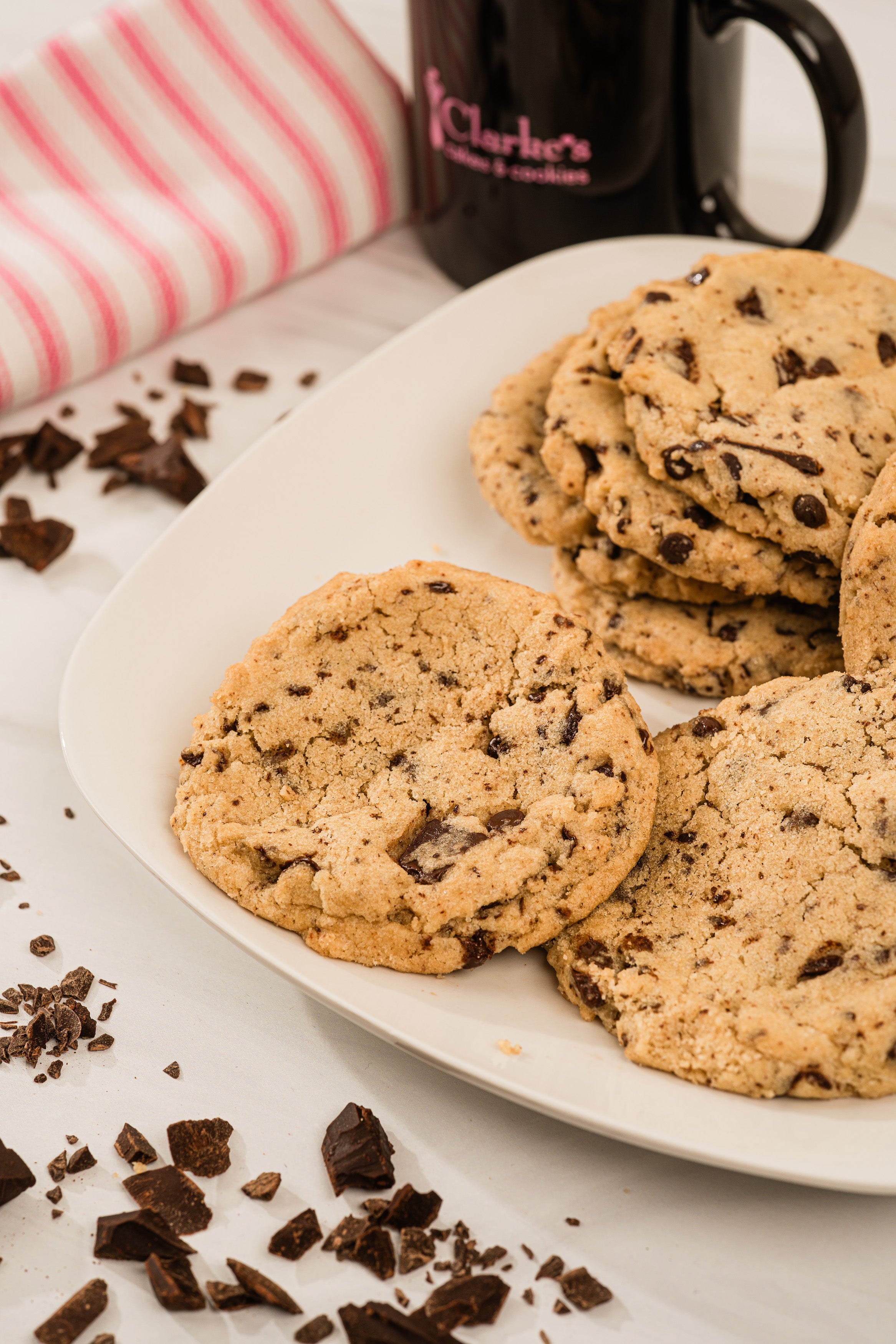 (WS)Chocolate Chip Cookies – Clarke's Cakes & Cookies